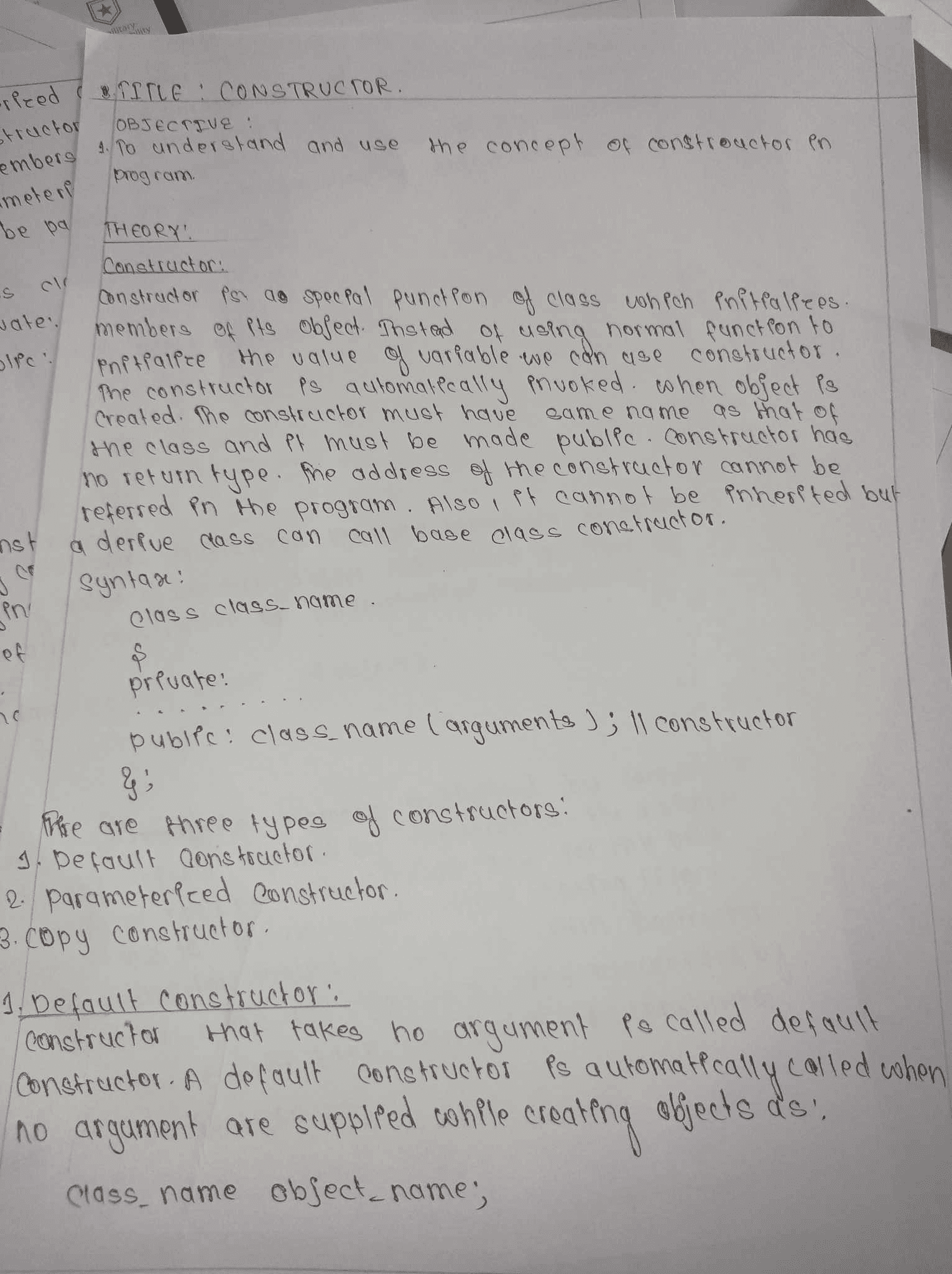 Lab 3 Oop Constructor Notes Ioe